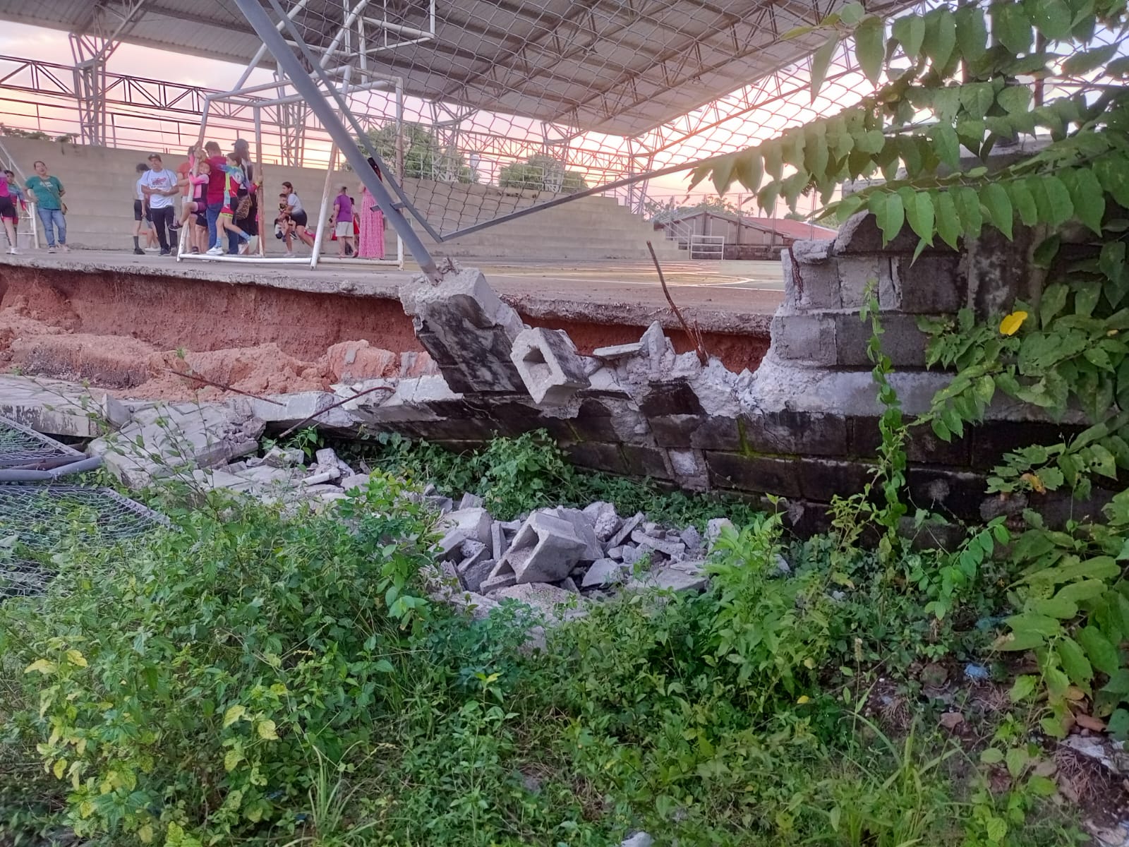 ¿Sueños frustrados? Patinadores de Natagaima se quedan sin dónde entrenar por colapso de escenario