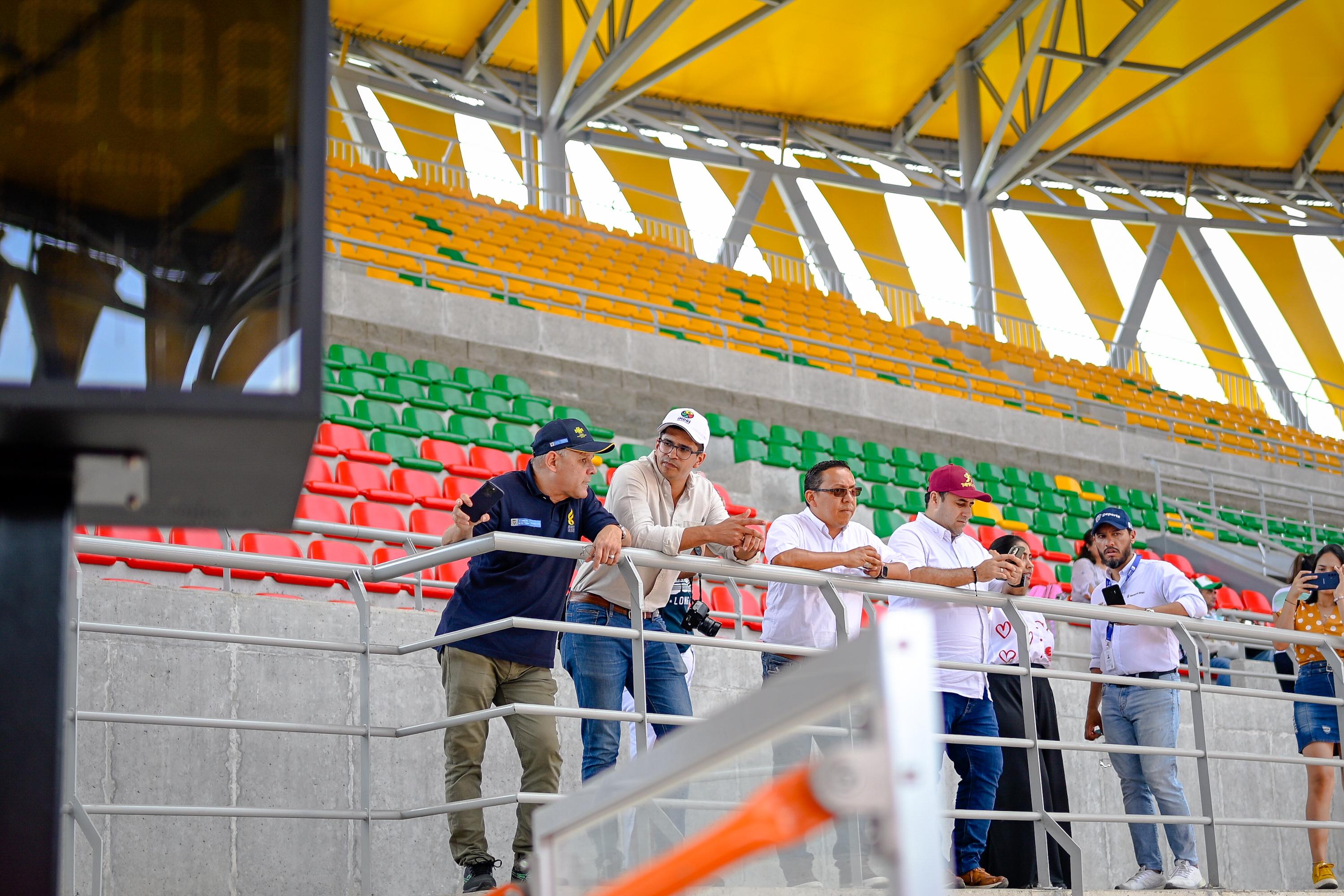 Lo que dejó la visita del Ministerio del Deporte al Parque Deportivo de ...