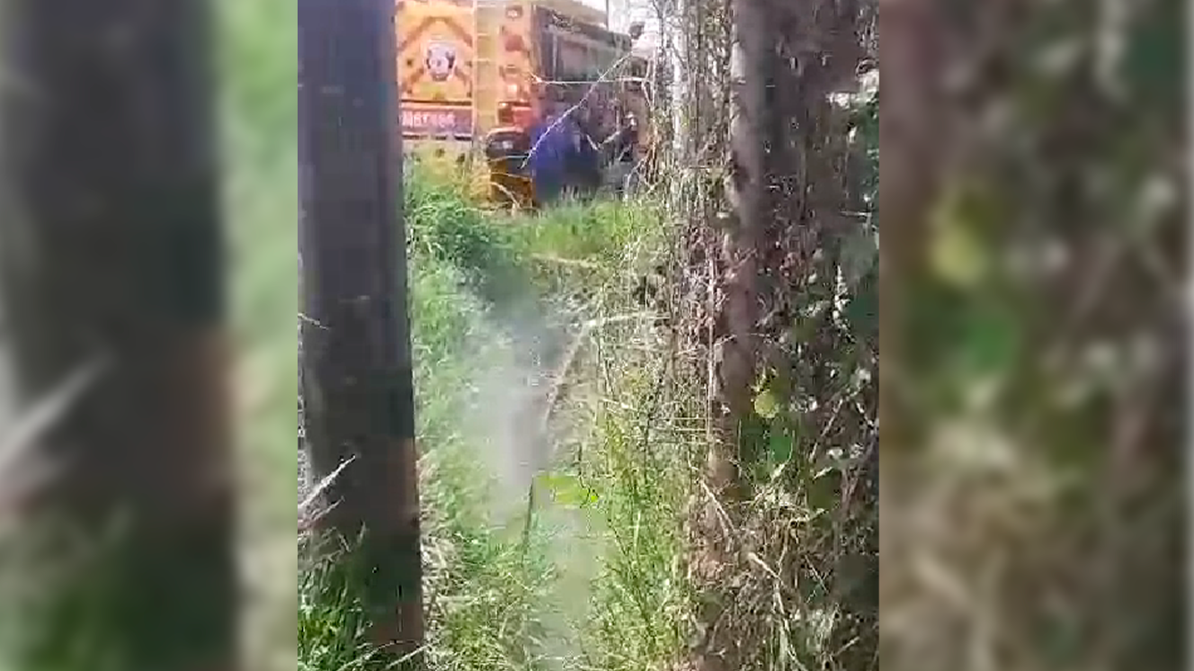 Fuga de gas cerca a una estación de servicio de gasolina causó momentos ...