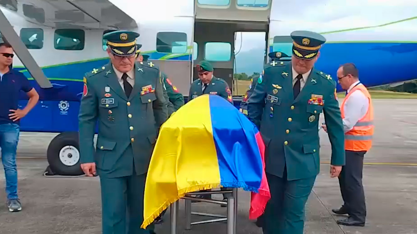 Ibagué despide con honores al Sargento Yeison Ángulo, víctima de un ...