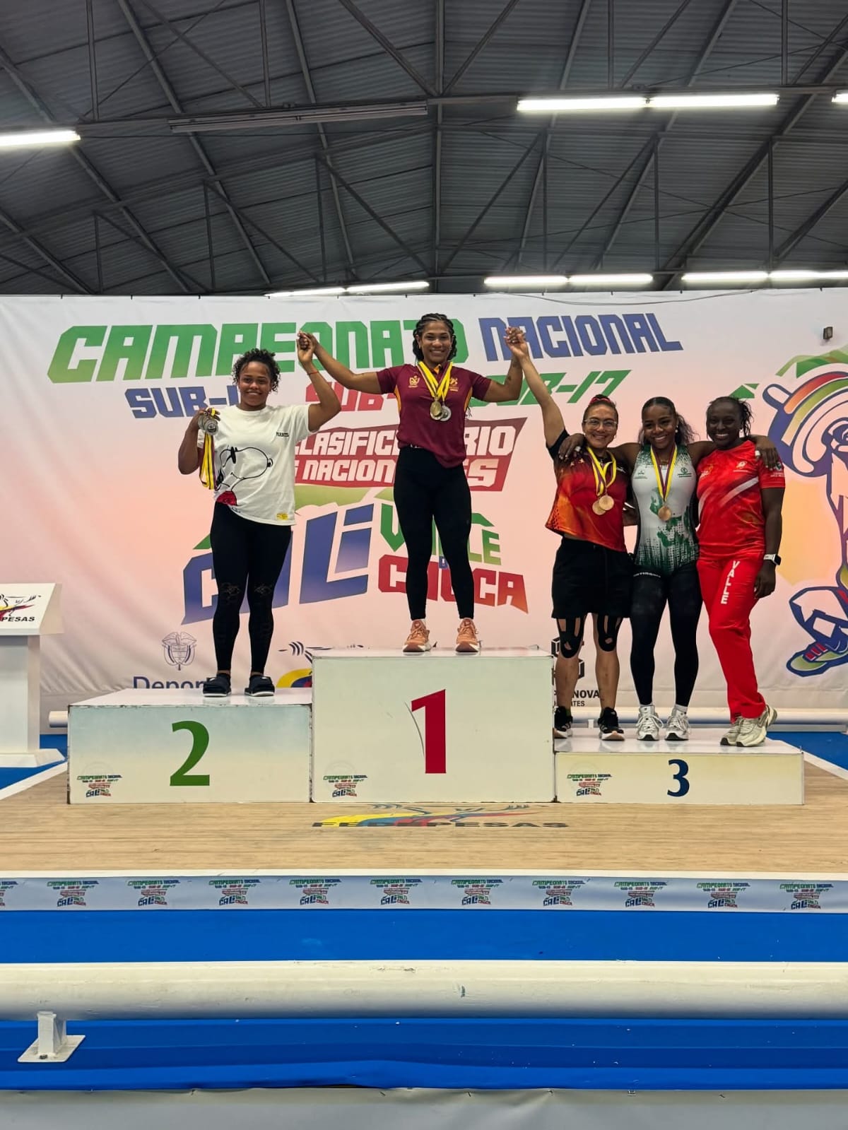 Tolima brilla en Cali con 35 medallas en Nacional de Pesas