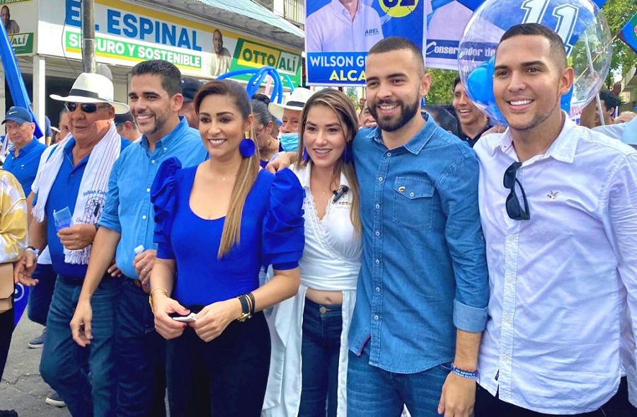 Esteban Duarte, candidato a la Asamblea, y Carlos Navarro, aspirante al ...