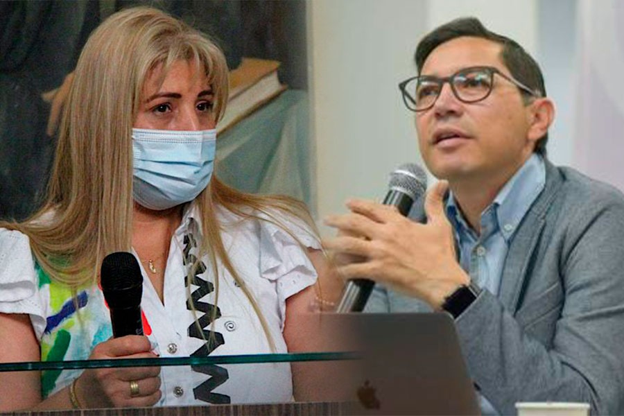 Duelo de poderes entre alcalde Andrés Hurtado y contralora Edna ...