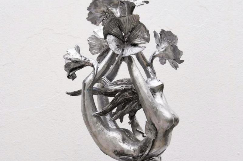 Flor de Ocobo ahora tiene escultura en Ibagué