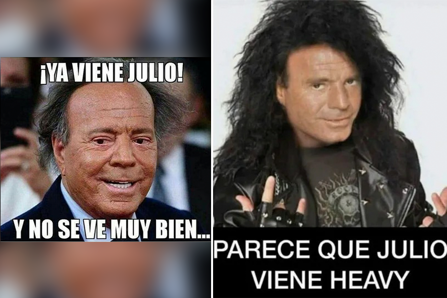 ¡Ya viene julio y con él los mejores memes de Julio Iglesias!