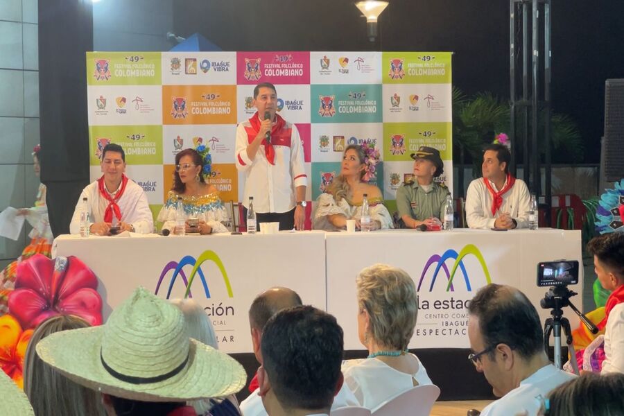 Así fue el lanzamiento de las Fiestas de Ibagué en la terraza del CC La ...