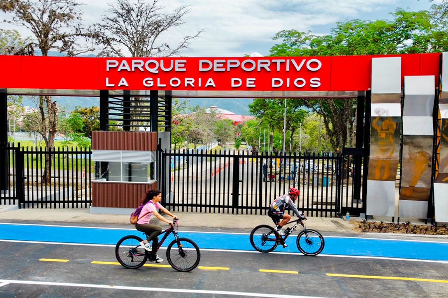 El Parque Deportivo ya cuenta con una nueva entrada principal